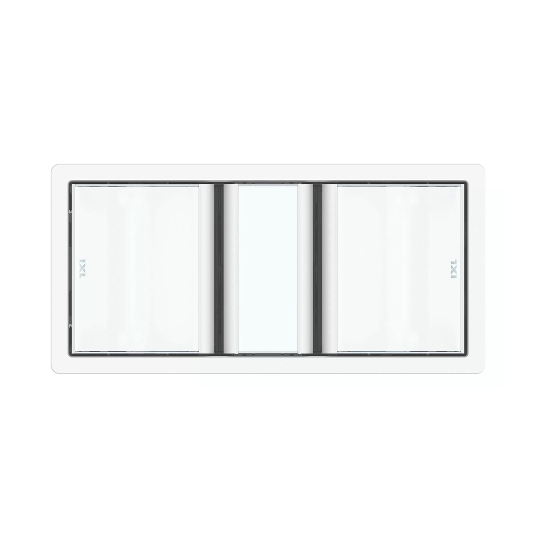 IXL Tastic Luminate Essential Dual 3-in-1 Bathroom Heater, Exhause Fan ...
