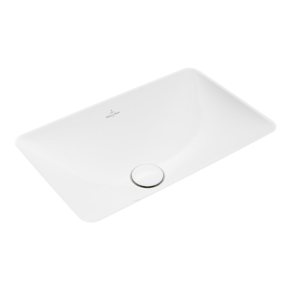 Villeroy & Boch Loop Slim 450 Rectangular Under Counter Basin - Alpine ...