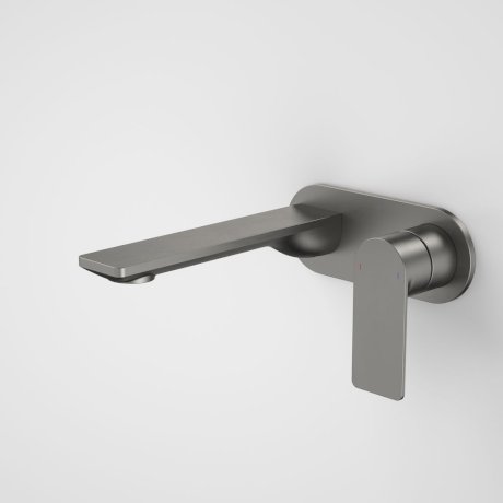 Caroma Urbane II 180mm Wall Basin / Bath Mixer LF - Gun Metal - 99631G ...