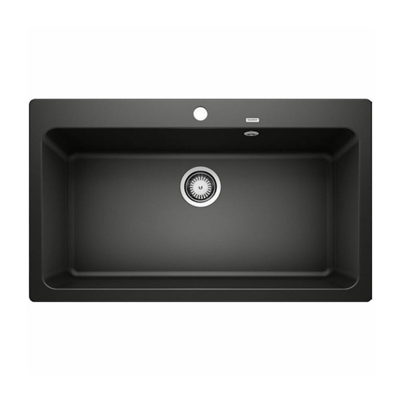 Blanco NAYA XL 9 Single Large Bowl Inset and Tap Ledge with Overflow