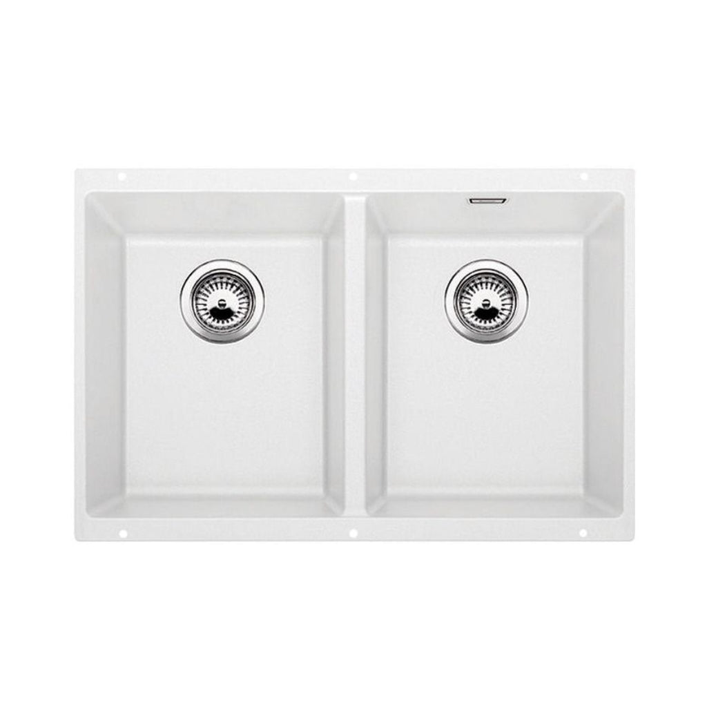 Blanco Subline 350350U Undermount Sink - White SUB350350UWK5