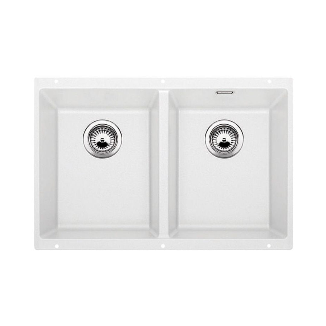 Blanco Subline 350350U Undermount Sink - White SUB350350UWK5