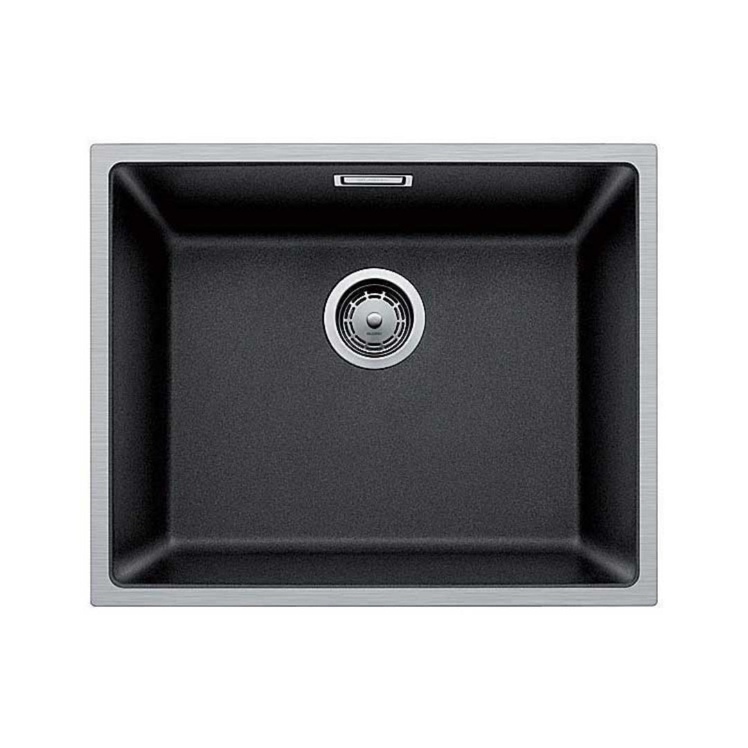 Buy Blanco Subline 500 Steel Frame Inset Sink - Anthracite ...