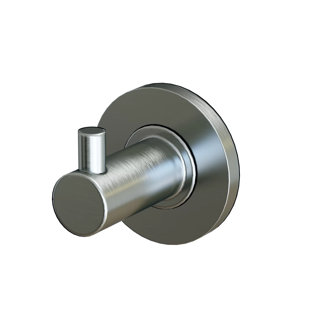Master Rail Robe Hook - CH-BN Brushed Nickel – Cass Brothers