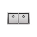 Clark Prism Double Bowl Undermount-Overmount