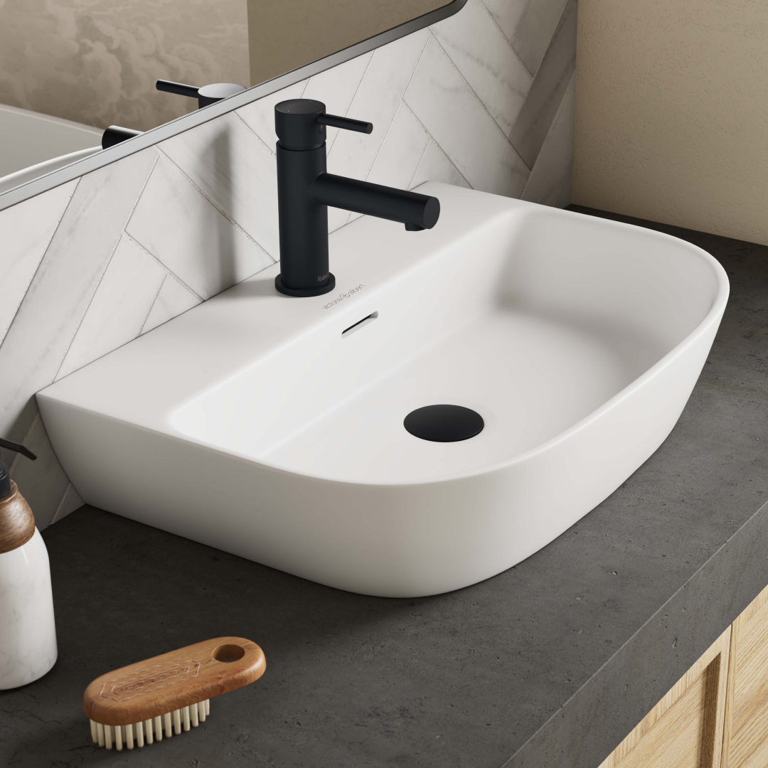 Victoria + Albert Lussari 60 D-Shape Back to Wall Basin - One Tap Hole ...
