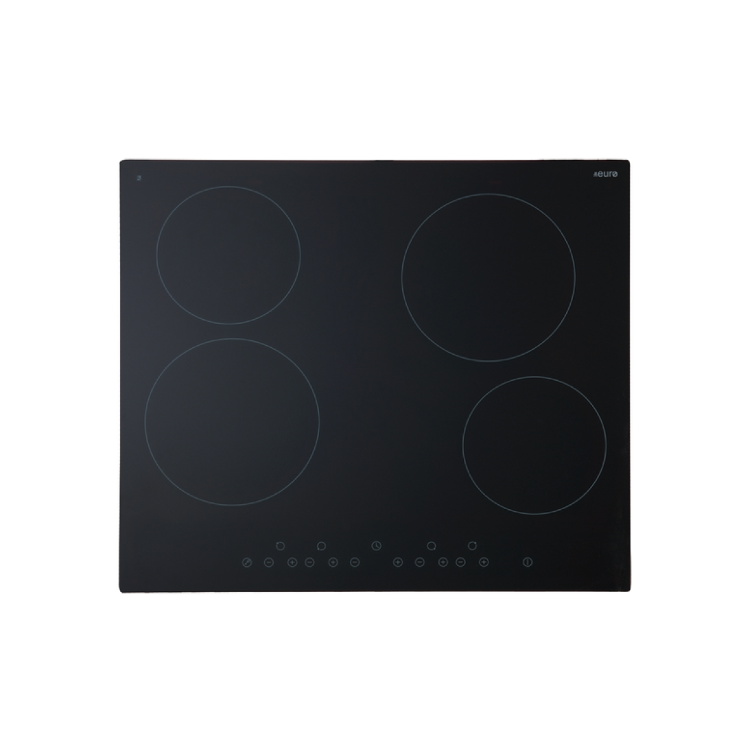 Buy Euro Appliances 60cm Electric Ceran Glass Cooktop - ECT600C4 Online ...