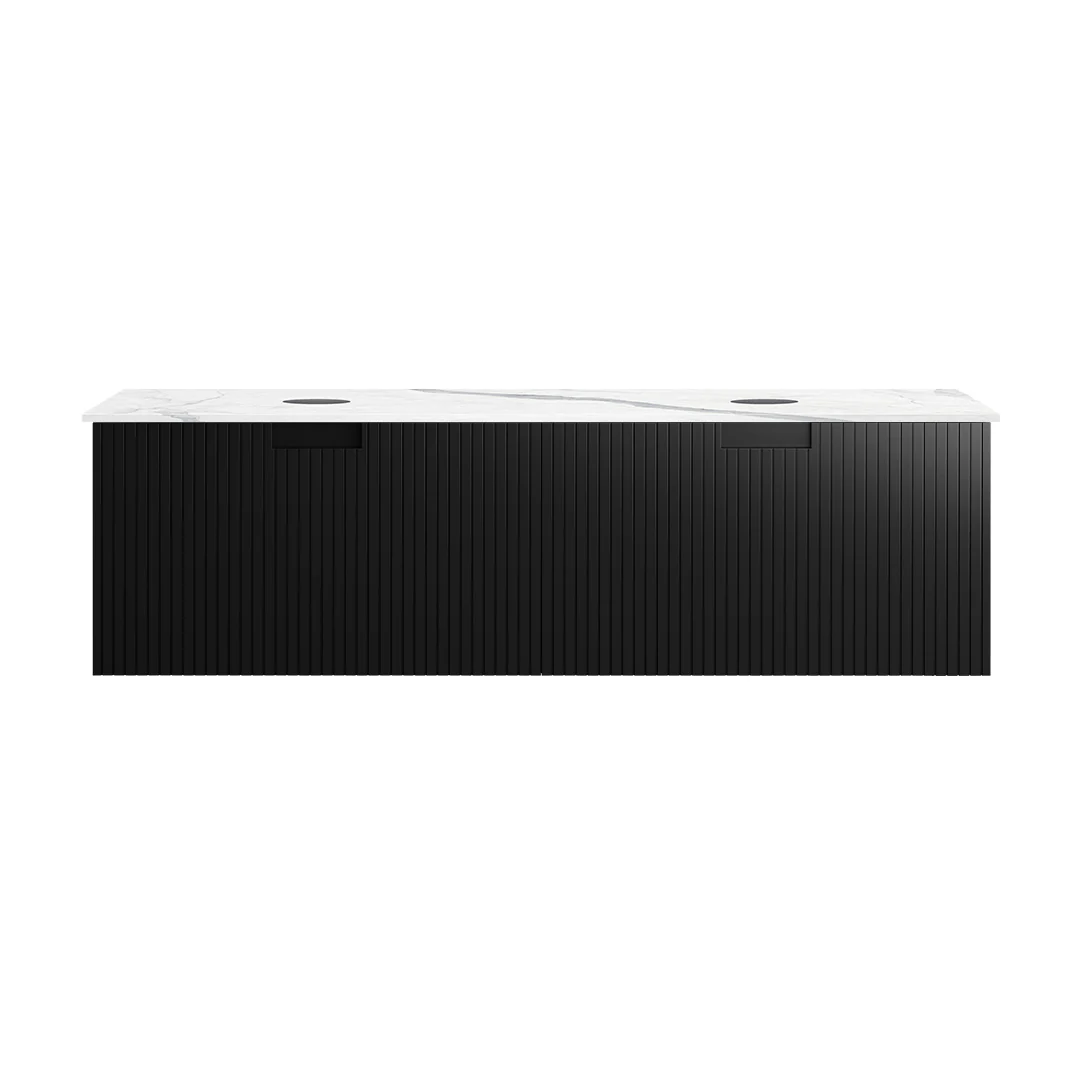 Buy Parisi Riga+My Top 1400 Wall Mounted Cabinet with Porcelain Top ...