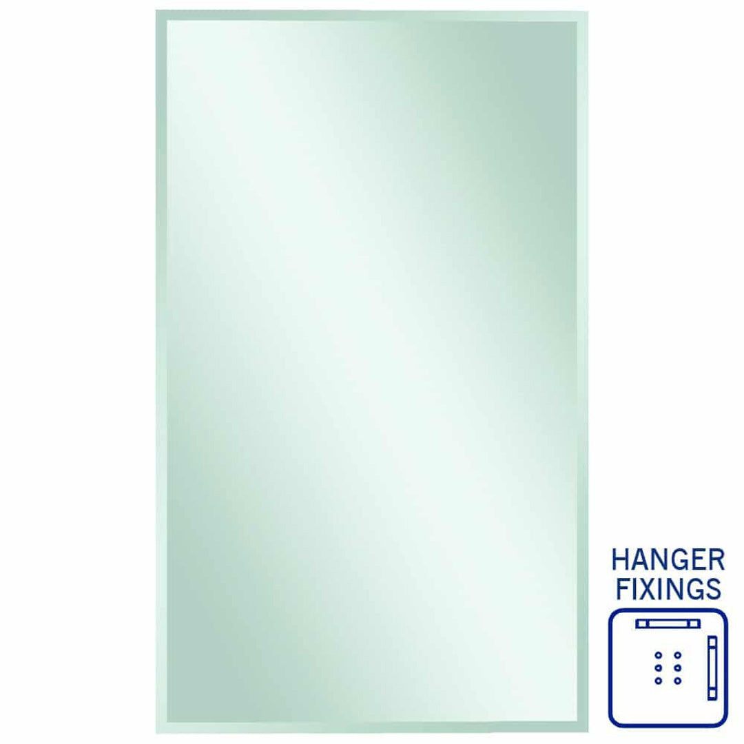 Thermogroup Montana Rectangle 25mm Bevel Edge Mirror - 1500x900mm with ...