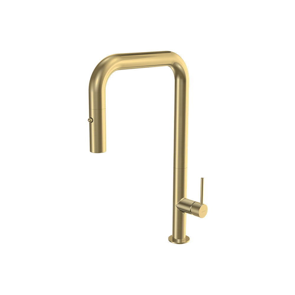 Buy Parisi Envy 30 Kitchen Mixer with Square Spout and Pull-out Spray ...