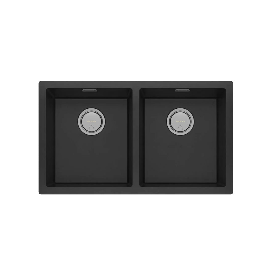 Phoenix 5000 Series Double Bowl Sink - Matte Black - 312-2002-10 – Cass ...