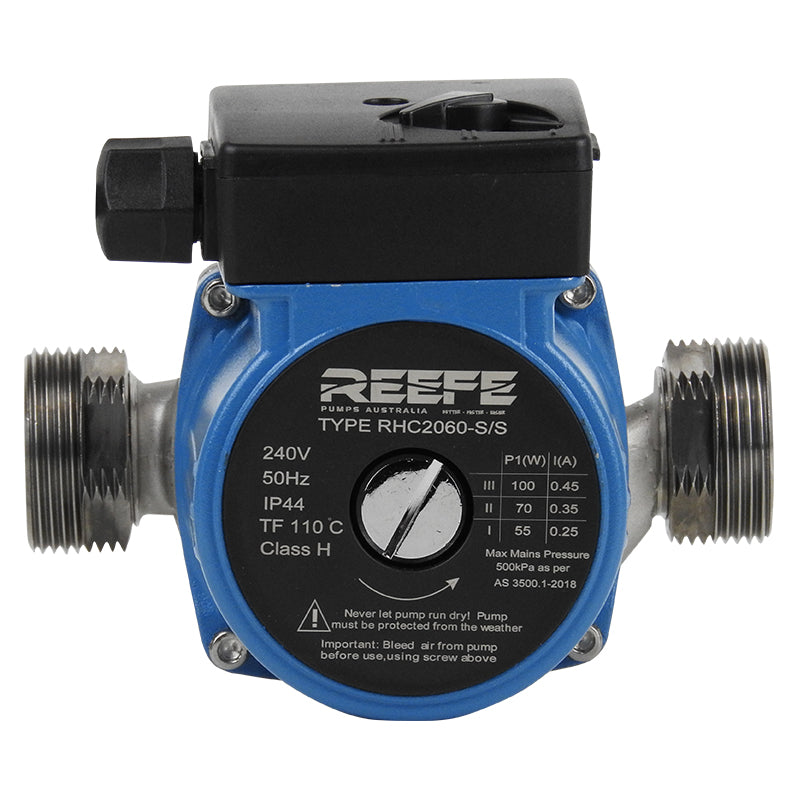 Reefe RHC2060 Hot Water Circulator Pump - 7372.SS – Cass Brothers