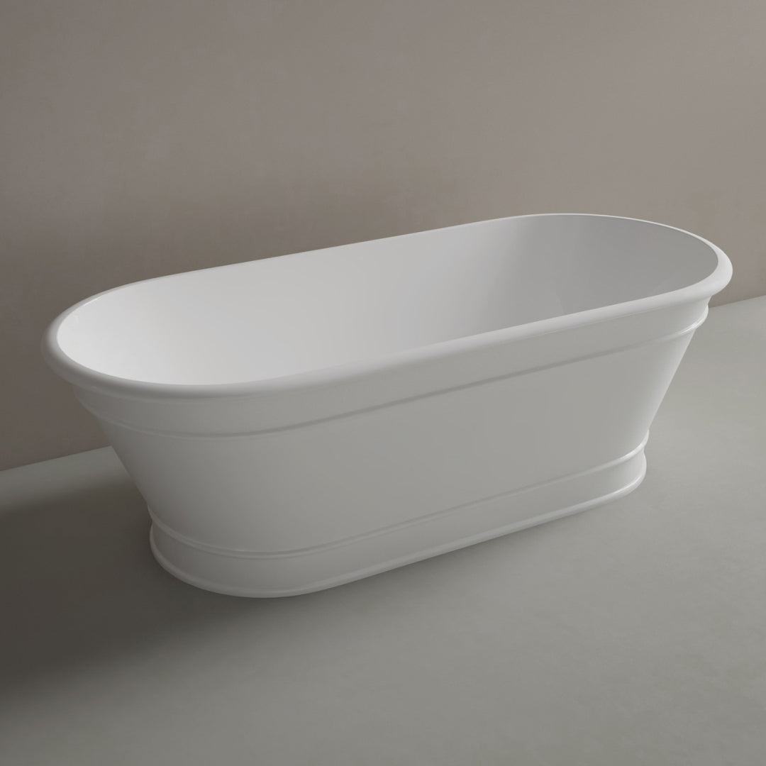 Studio Bagno Impero 1750 Freestanding Bath - Matte White - IMP007/MW ...