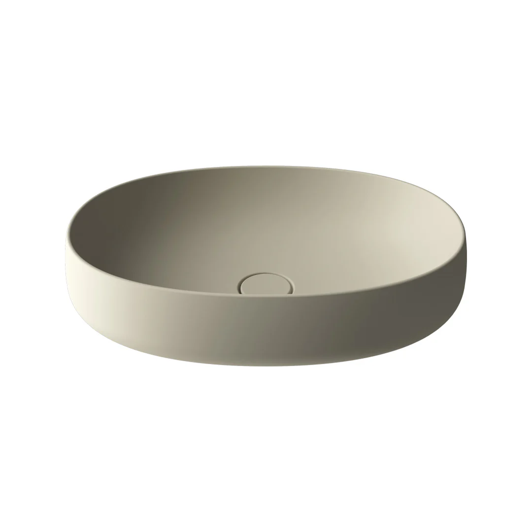 Parisi Oblo 55 Above Counter Basin - Matte Sand - TCOB55.53 – Cass Brothers