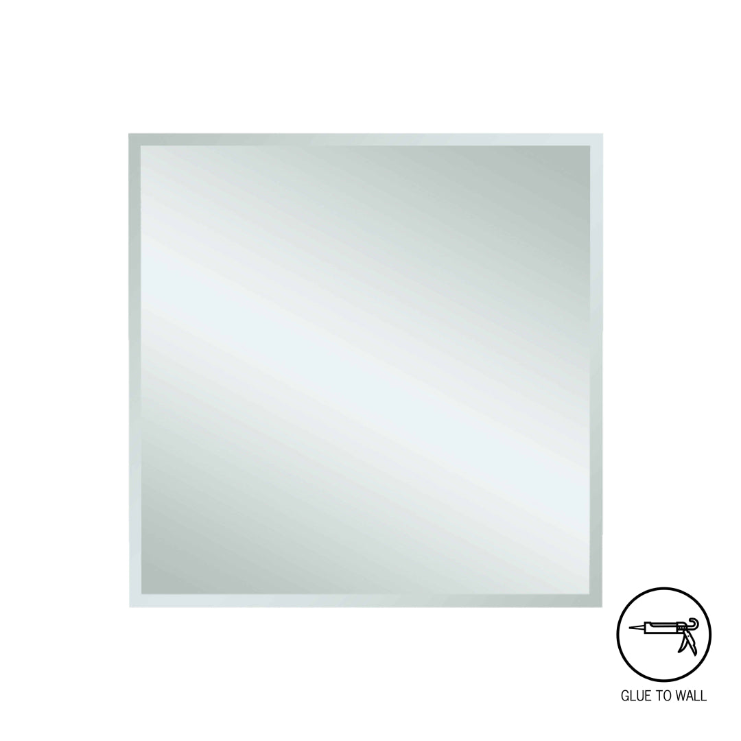 Thermogroup Montana Square 25mm Bevel Edge Mirror - Glue-to-Wall - MS7 ...