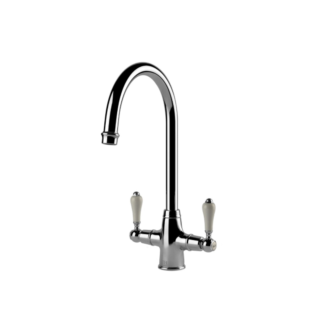 Buy Turner Hastings Ludlow Double Mixer Tap - Chrome Online | Cass Brothers