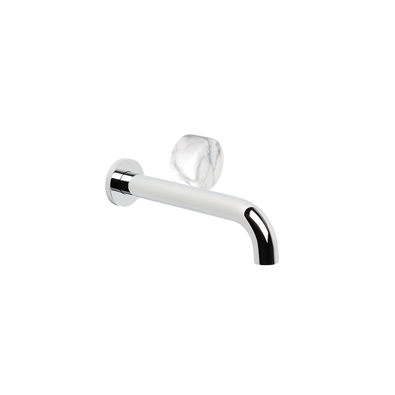 Brodware Halo Marble Wall Set with 200mm Spout & Progressive Mixer 1 ...