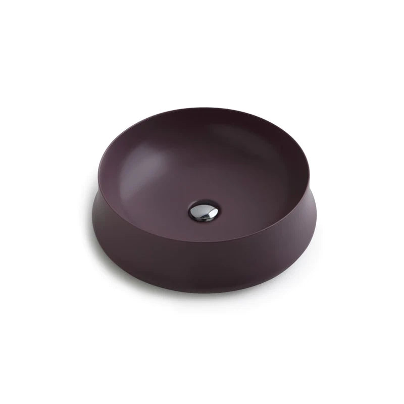 Parisi Simas Sharp 50 Round Bench Basin - Matte Navy