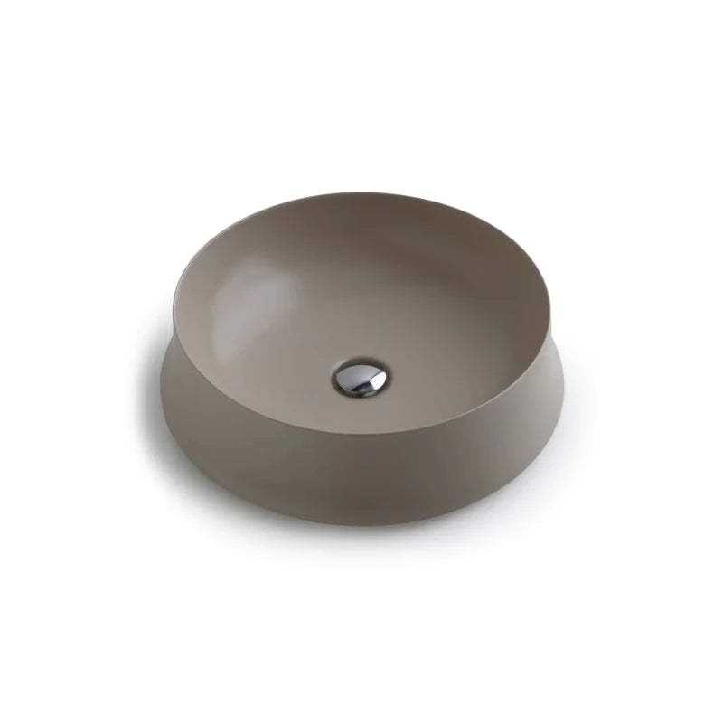 Parisi Simas Sharp 50 Round Bench Basin - Matte Sand