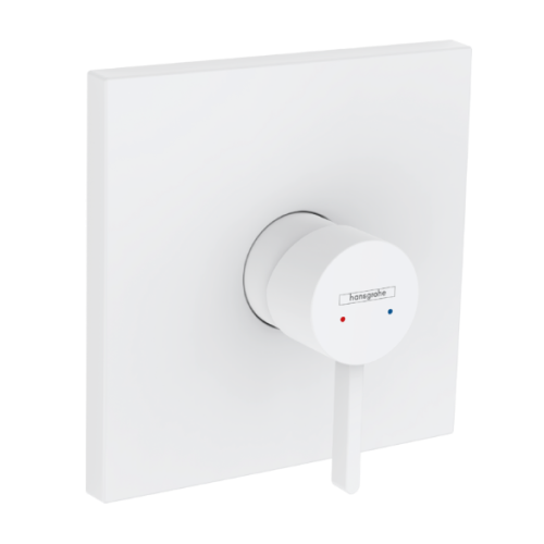 Hansgrohe Finoris Single Lever iBox Universal Shower Mixer - Matte White