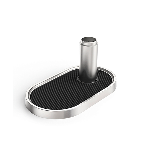 Zip Font Kit Raised Brushed Nickel - 95258Z11