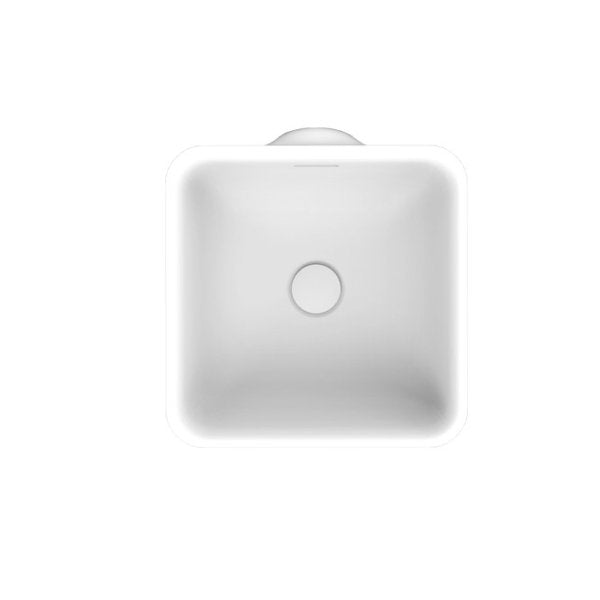 ADP Sava Semi-Inset Basin - Matte White
