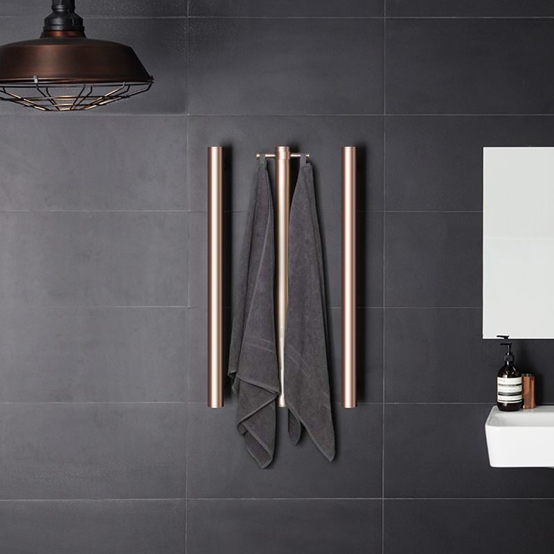 Hydrotherm Bespoke 900 Triple Tube Heated Towel Rail & Robe Hook ...