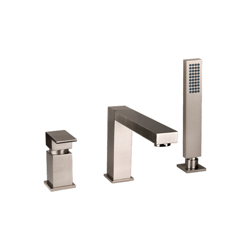 Bench Mounted 3 Piece Bath Taps