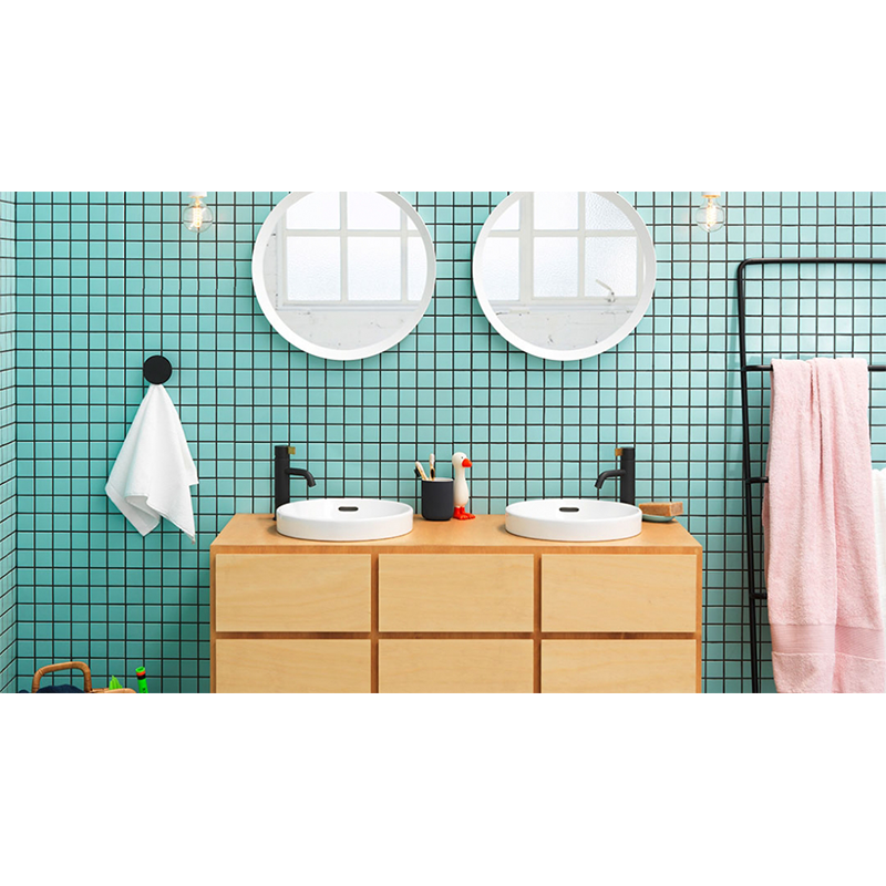 Clark Round Inset Basin 400mm - Gloss White