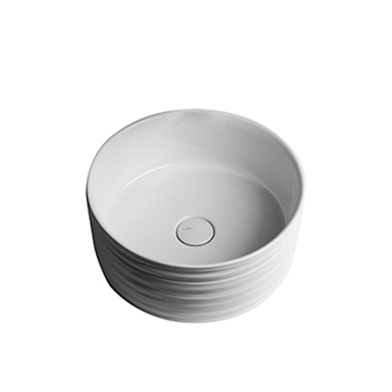 Buy Parisi Trace 400 Bench Basin - Matte White Online | Cass Brothers