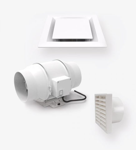 Expella Slimline Diffuser Standard Exhaust Kit